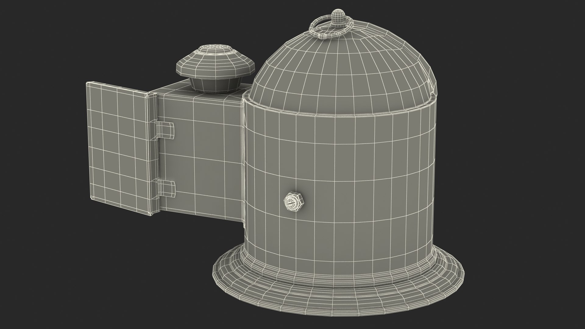 3D Antique Nautical Ship Gimbal Compass Black Open Model - TurboSquid ...