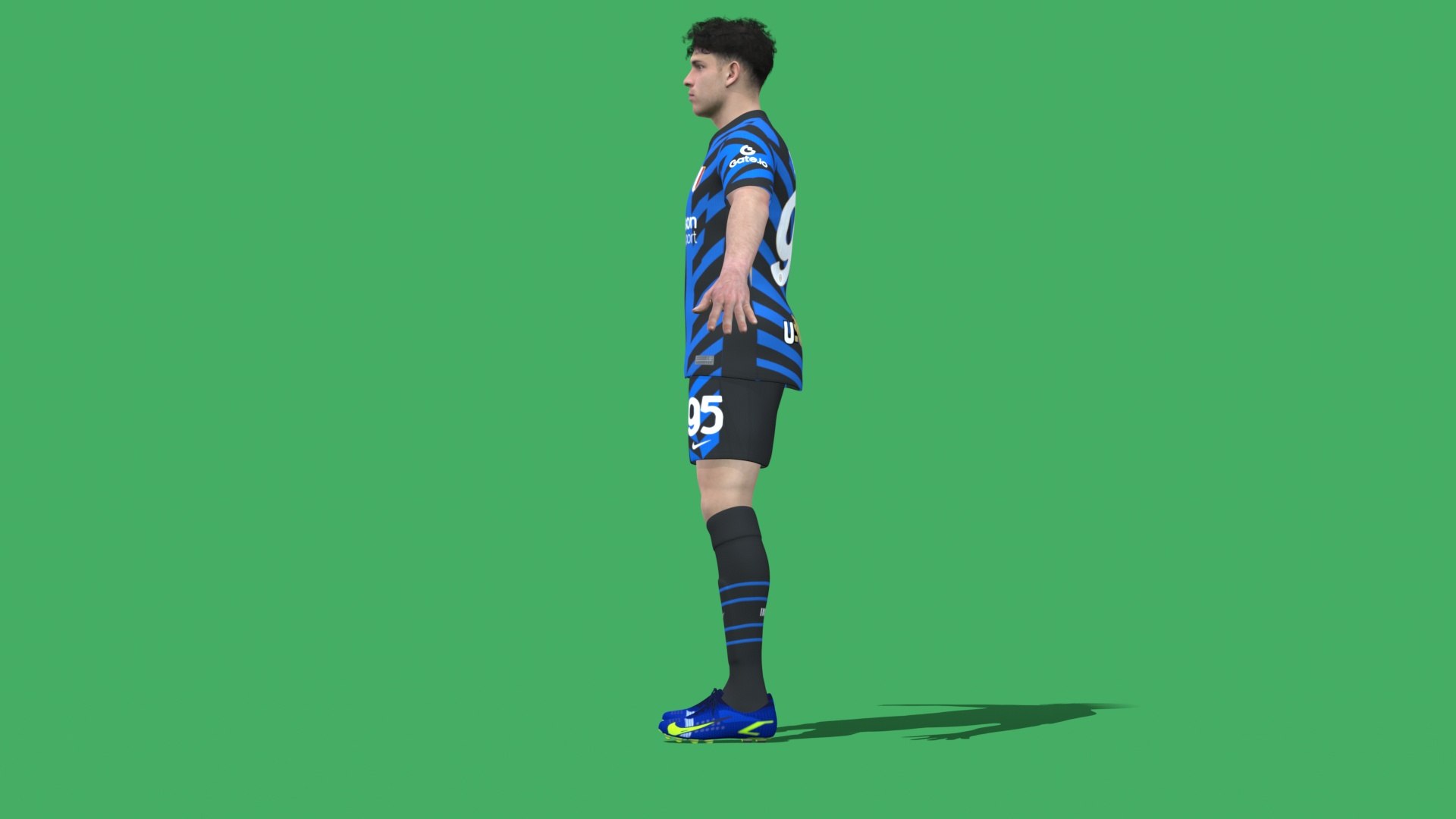 3D Rigged Alessandro Bastoni Inter Milan 2025 3D Model - TurboSquid 2369502