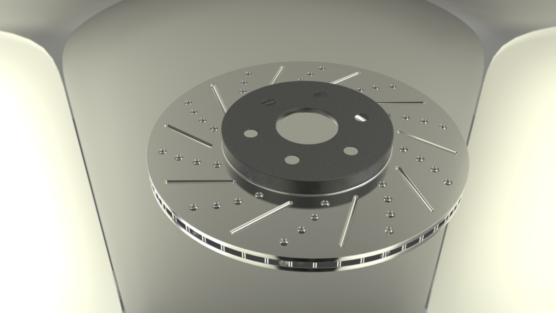 3d model of brake disk
