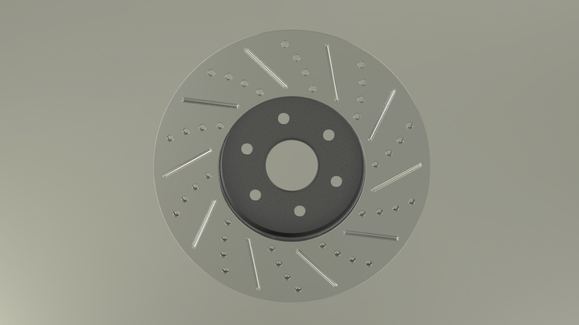 3d model of brake disk