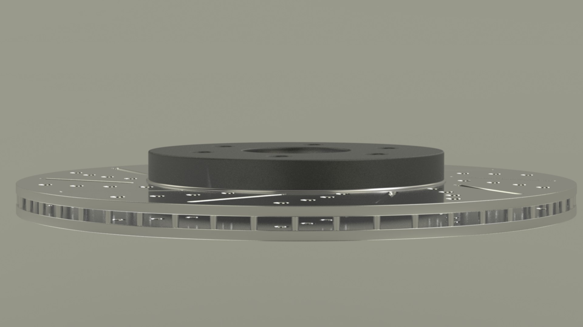 3d model of brake disk