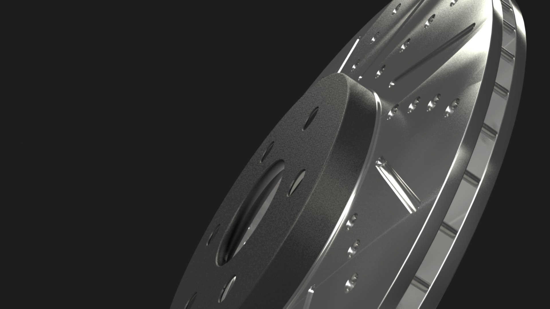 3d model of brake disk