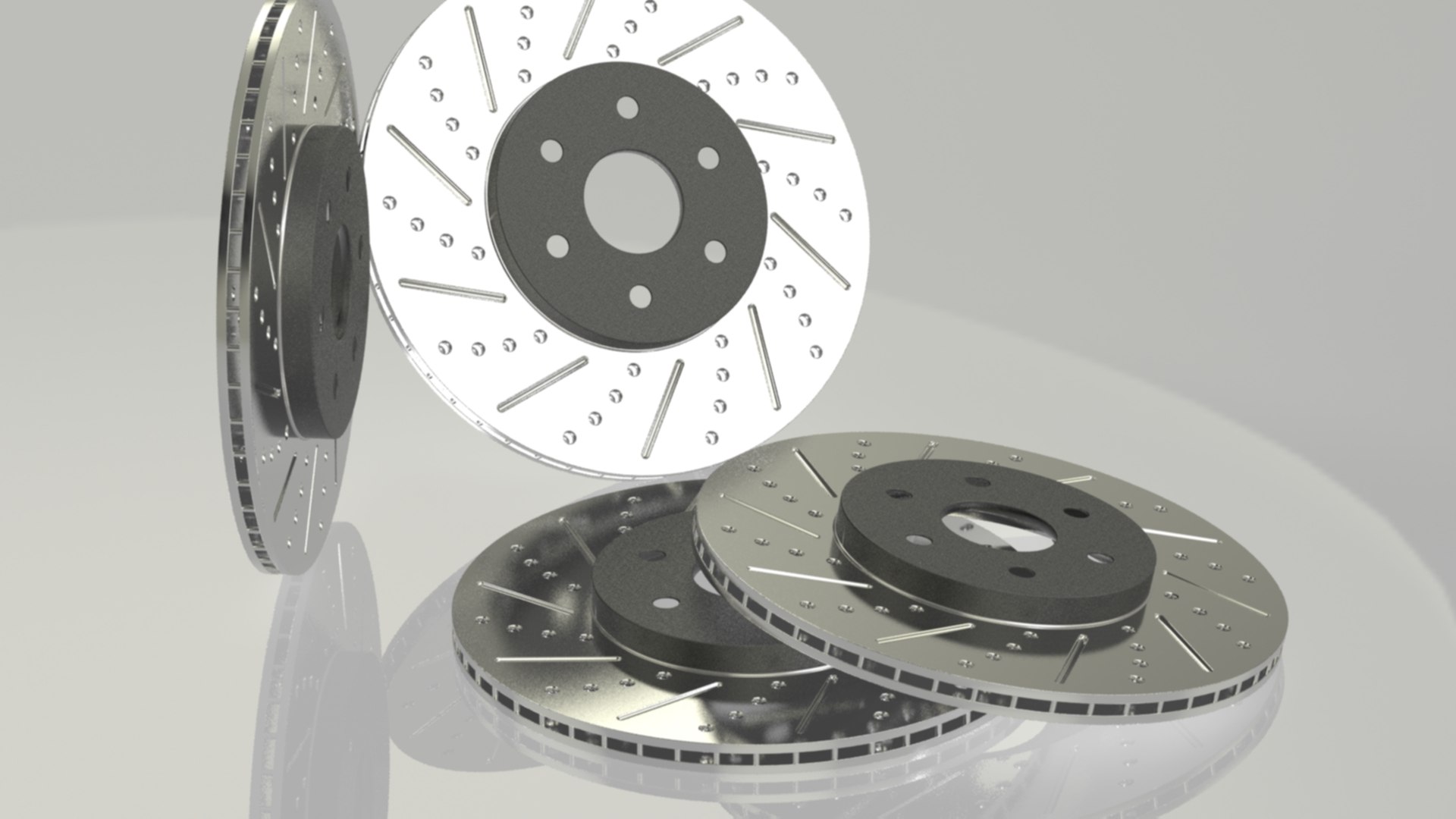3d model of brake disk