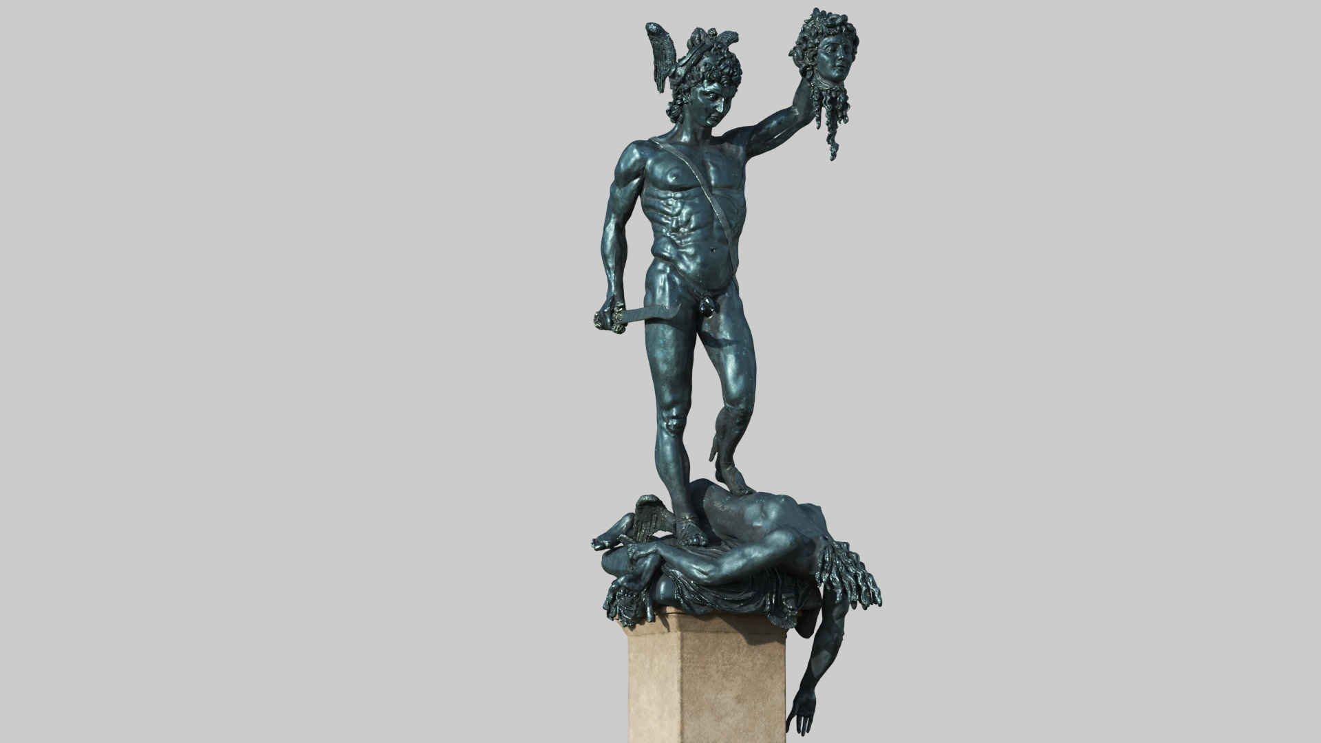 Perseus With The Head Of Medusa Model - TurboSquid 1731530