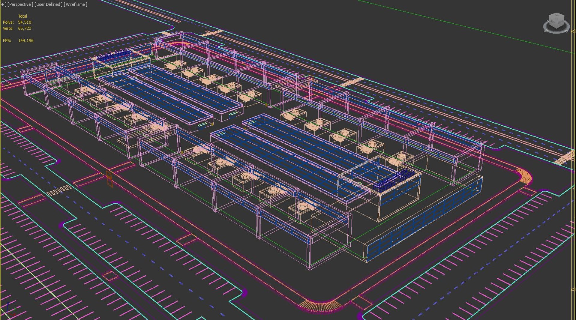 Data Center Building 3D Model - TurboSquid 1862628