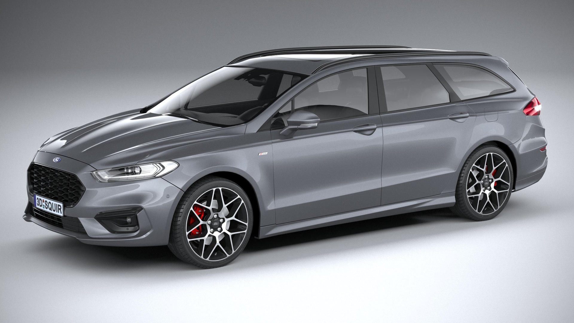 Ford Mondeo Estate ST-line 2021 model - TurboSquid 2067414