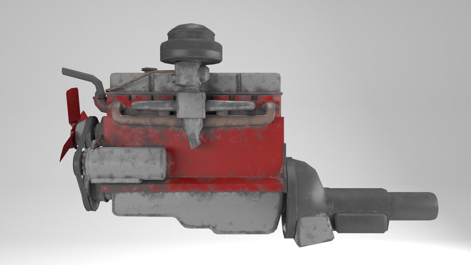 I6 Engine 3D Model - TurboSquid 1331256