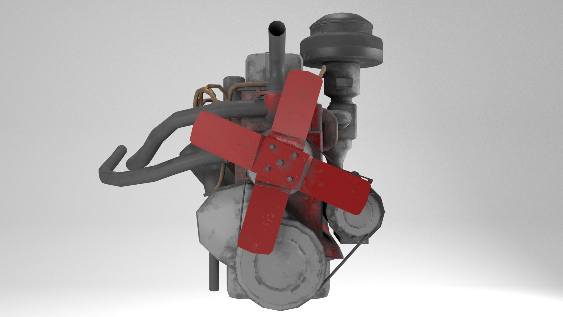 I6 Engine 3D Model - TurboSquid 1331256
