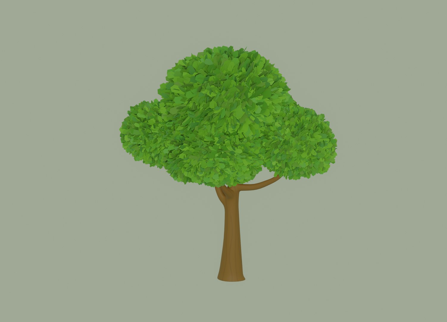 3D Toon Tree - TurboSquid 2199054
