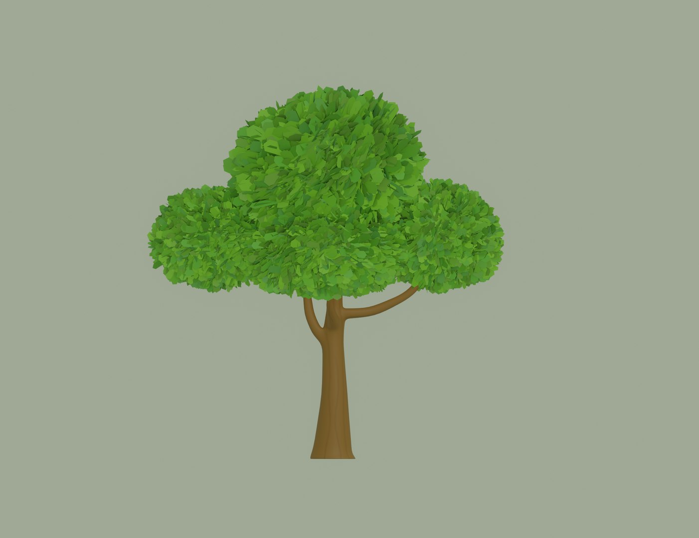 3D Toon Tree - TurboSquid 2199054