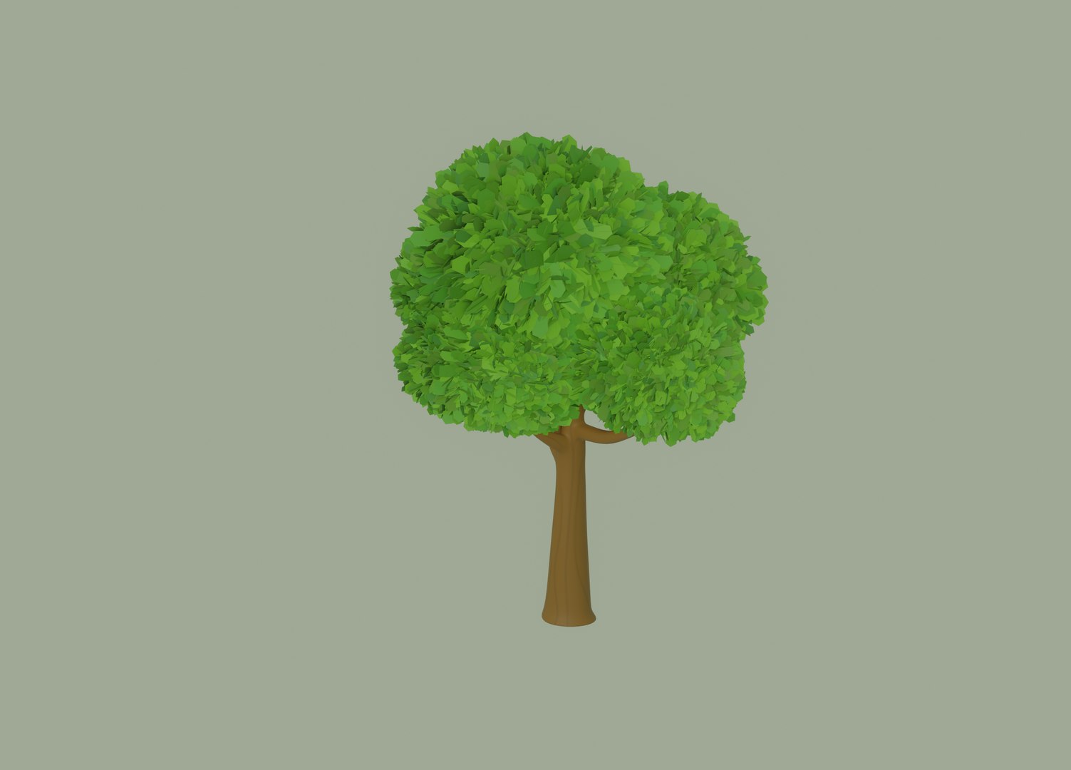 3D Toon Tree - TurboSquid 2199054