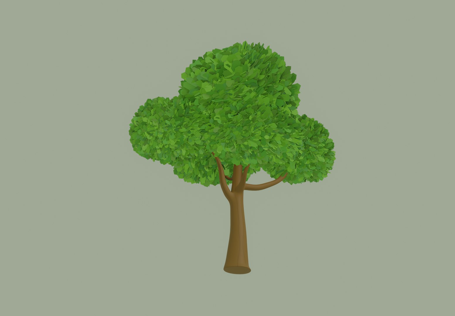 3D Toon Tree - TurboSquid 2199054