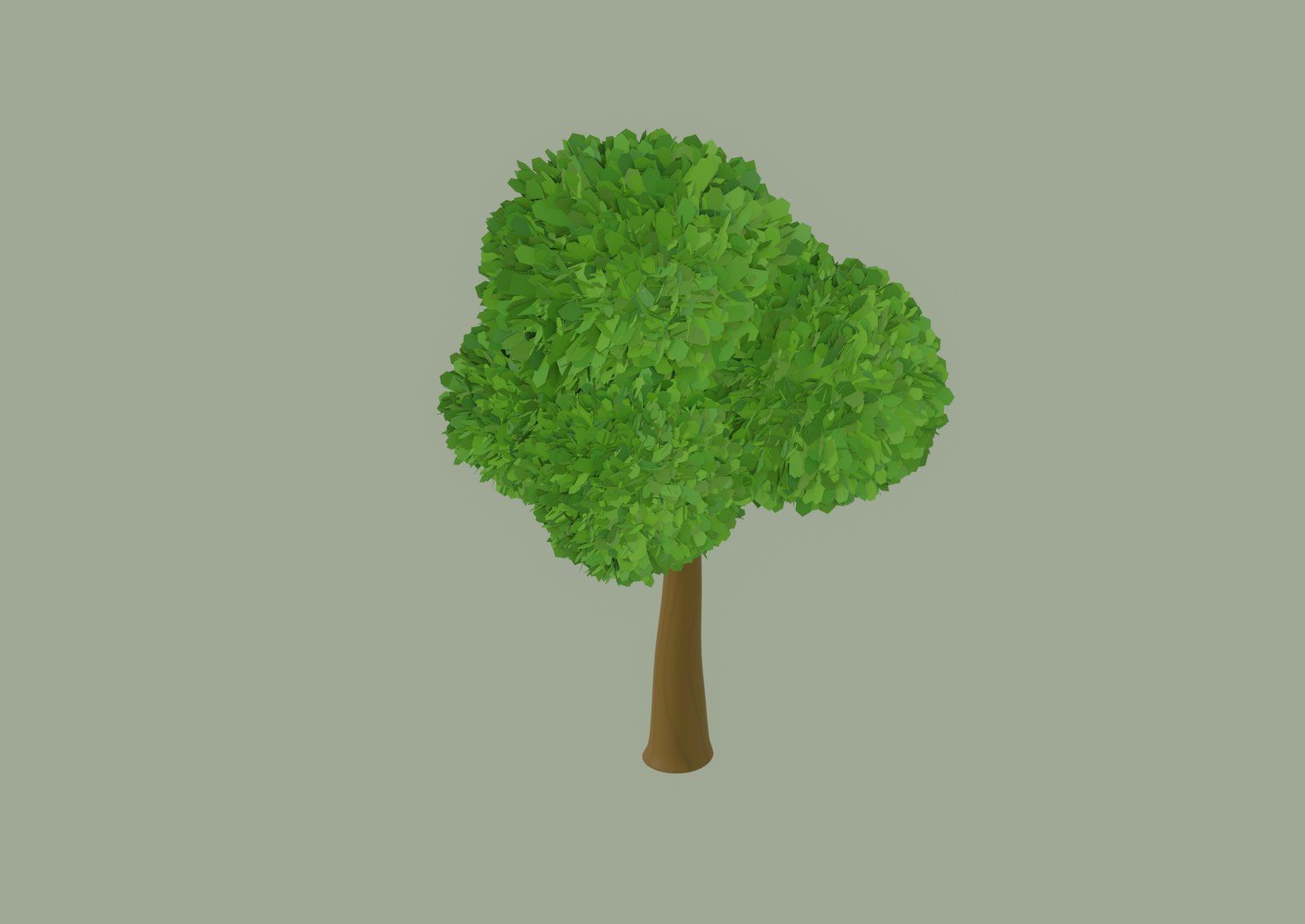 3D Toon Tree - TurboSquid 2199054