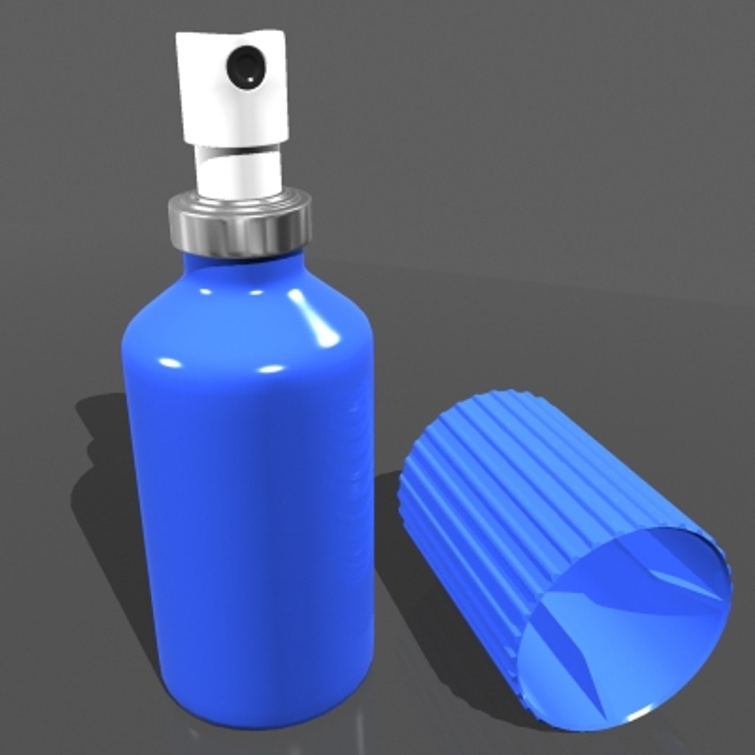 3d Model Spray Box