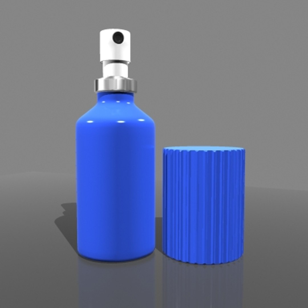 3d Model Spray Box