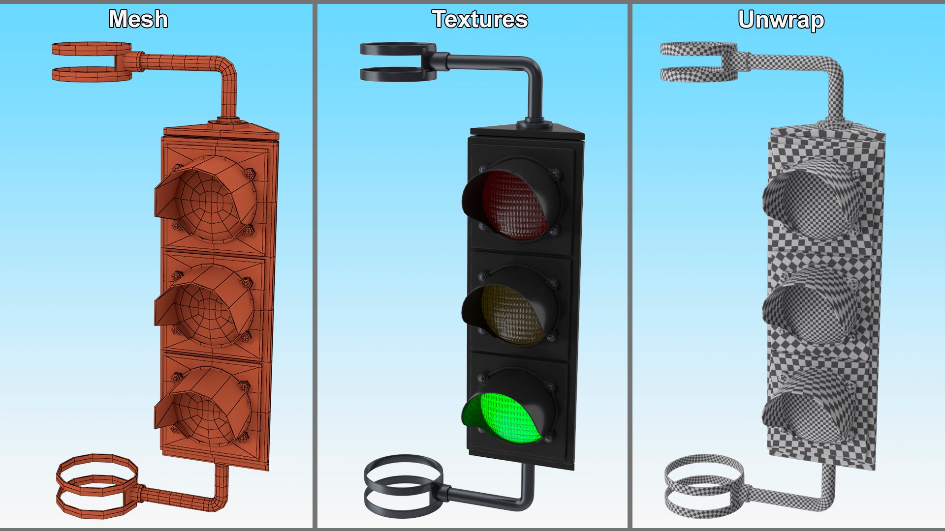 Traffic Light 3D Model - TurboSquid 2145638