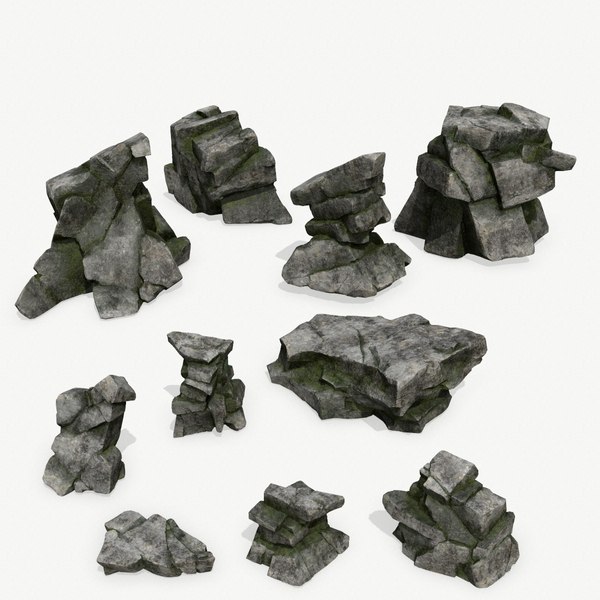 3D model rocks 010 - TurboSquid 1830192