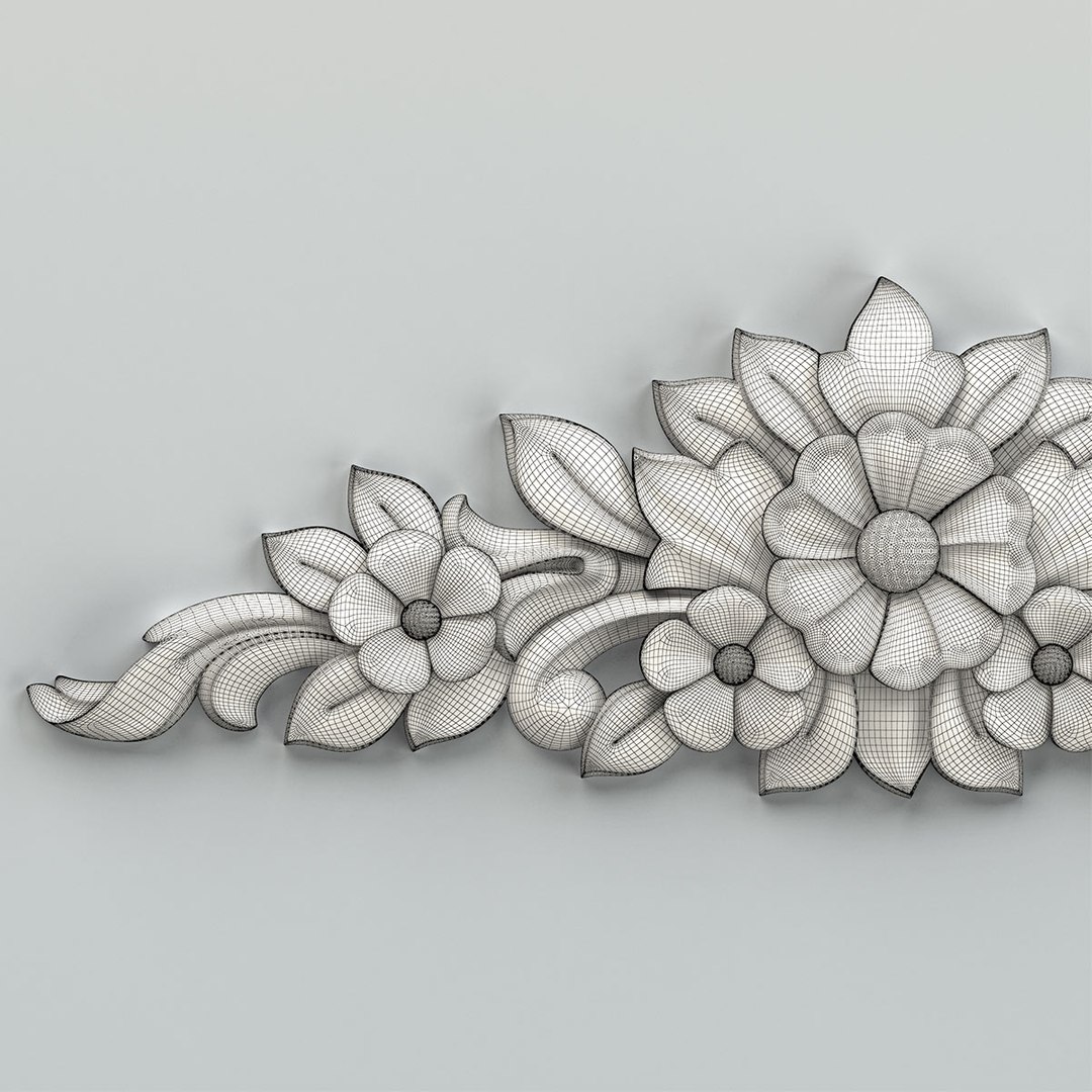 Horizontal Decor 040 3D Model - TurboSquid 1847540