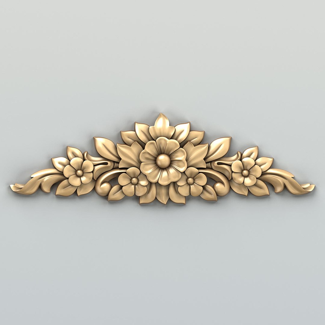 Horizontal Decor 040 3D Model - TurboSquid 1847540