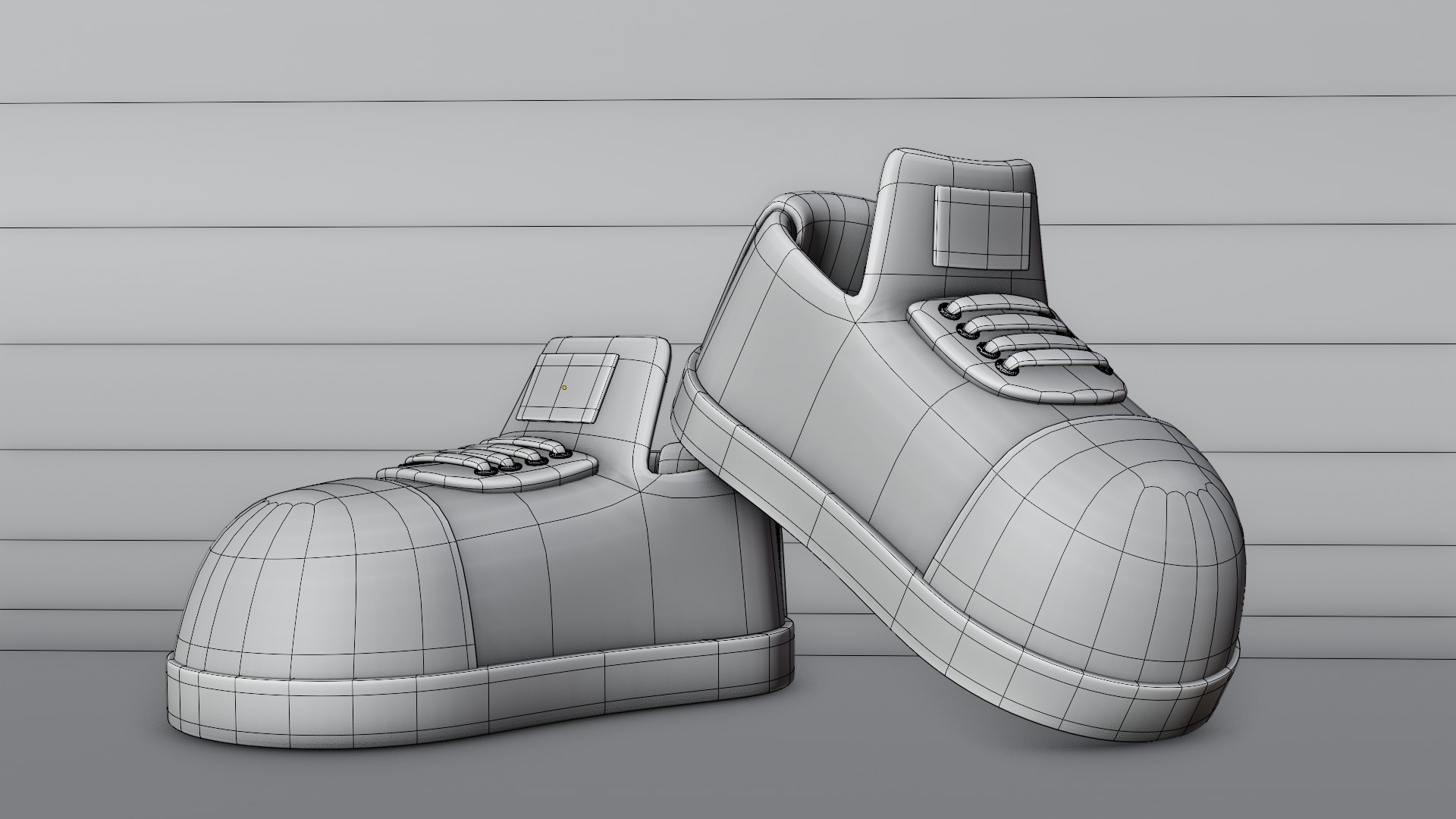 Cartoon Shoes 3D Model - TurboSquid 2282177