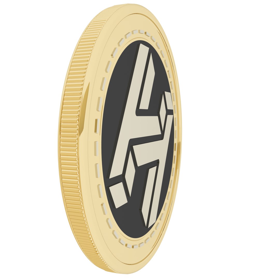 Handshake Cryptocurrency Gold Coin 3D model - TurboSquid 1856732