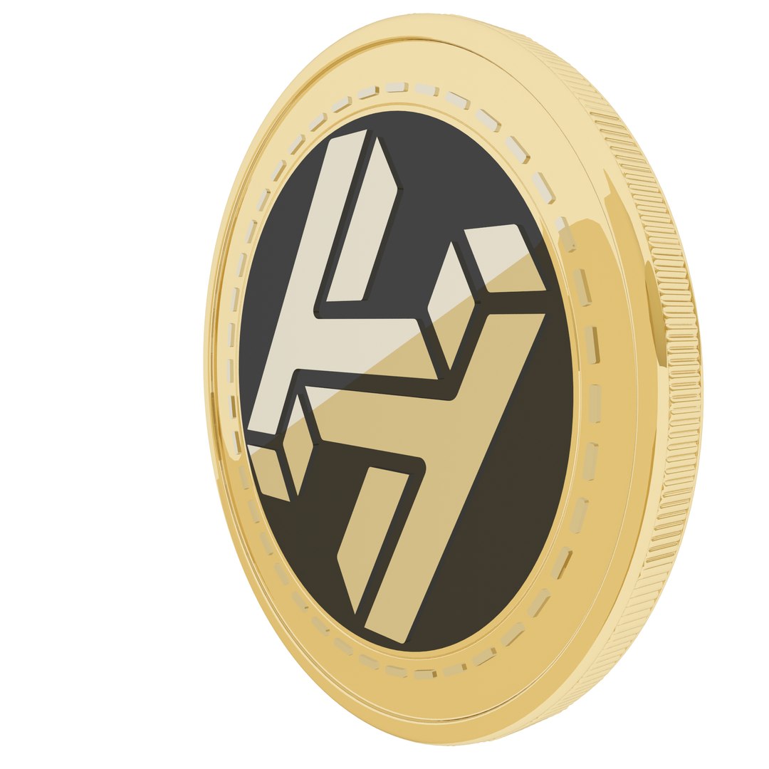 Handshake Cryptocurrency Gold Coin 3D model - TurboSquid 1856732