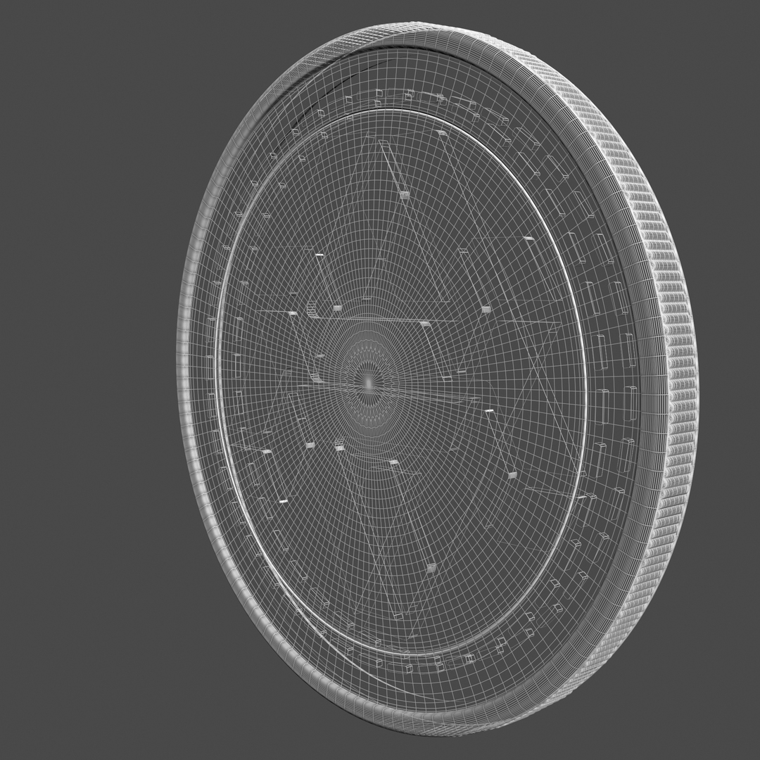Handshake Cryptocurrency Gold Coin 3D model - TurboSquid 1856732