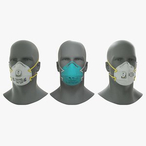 3D realistic protective mask model - TurboSquid 1546746