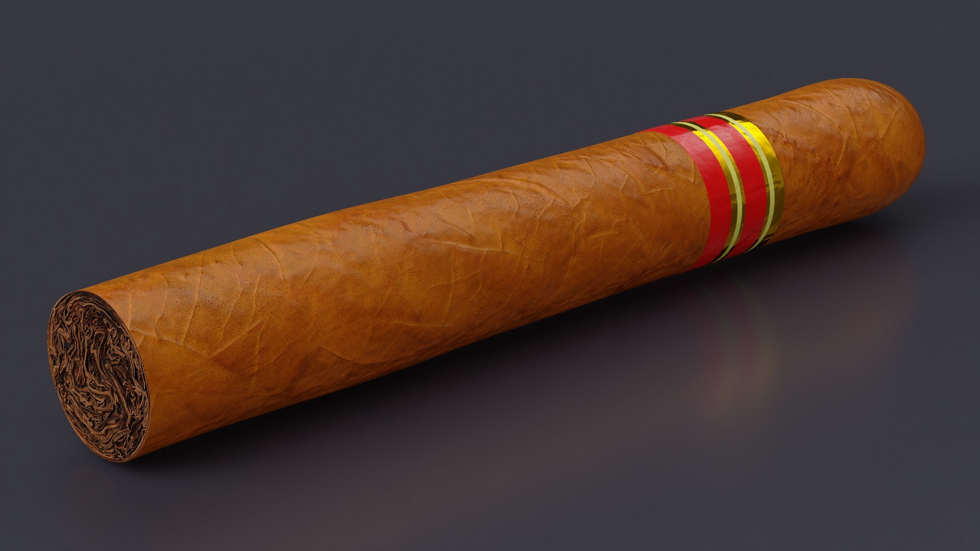 Cigar Thick 3D Model - TurboSquid 2256296