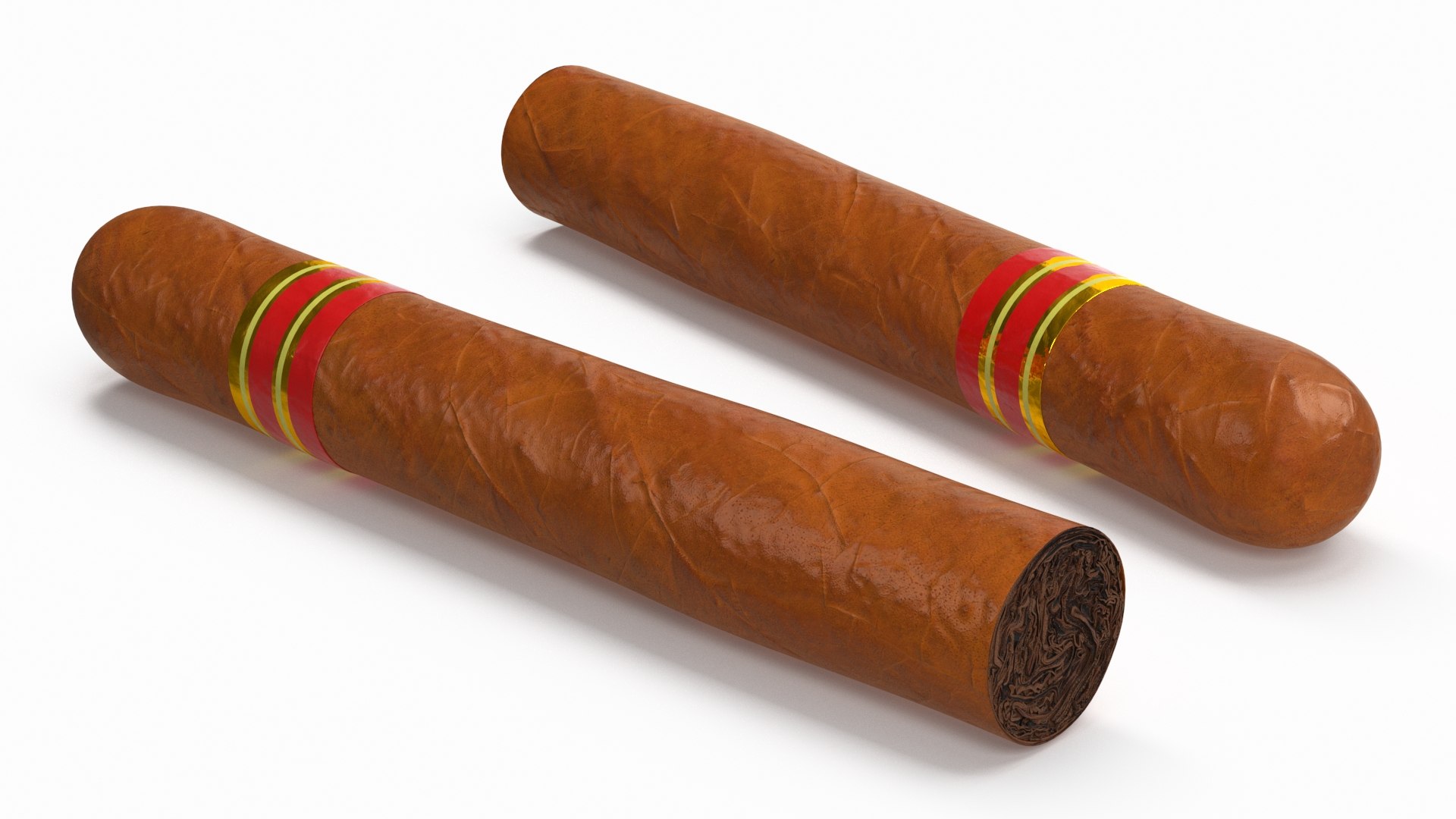 Cigar Thick 3D Model - TurboSquid 2256296
