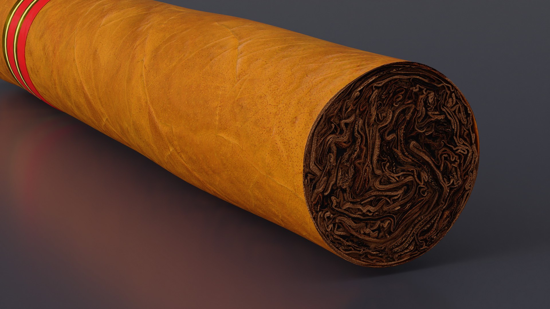 Cigar Thick 3D Model - TurboSquid 2256296