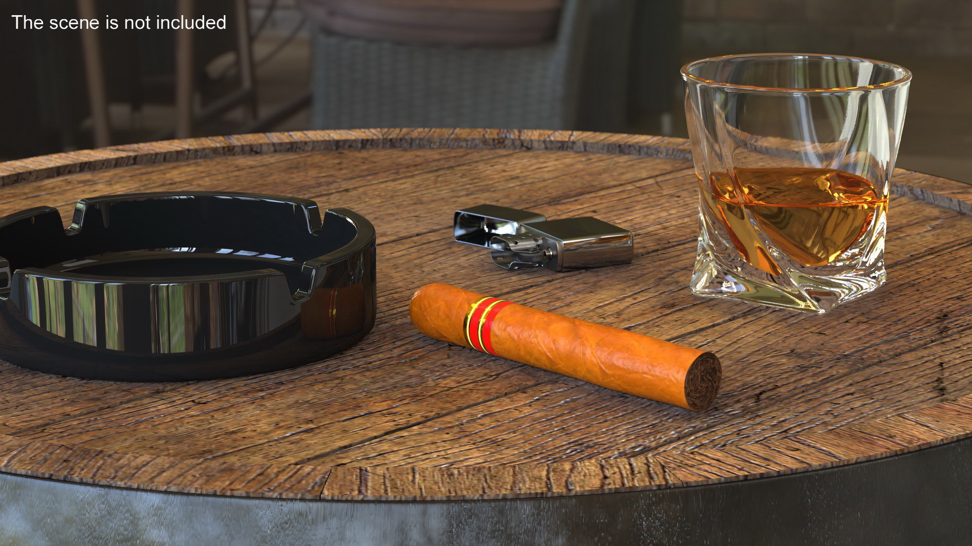 Cigar Thick 3D Model - TurboSquid 2256296