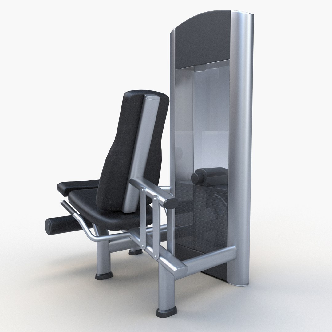 3d Leg Extension Model