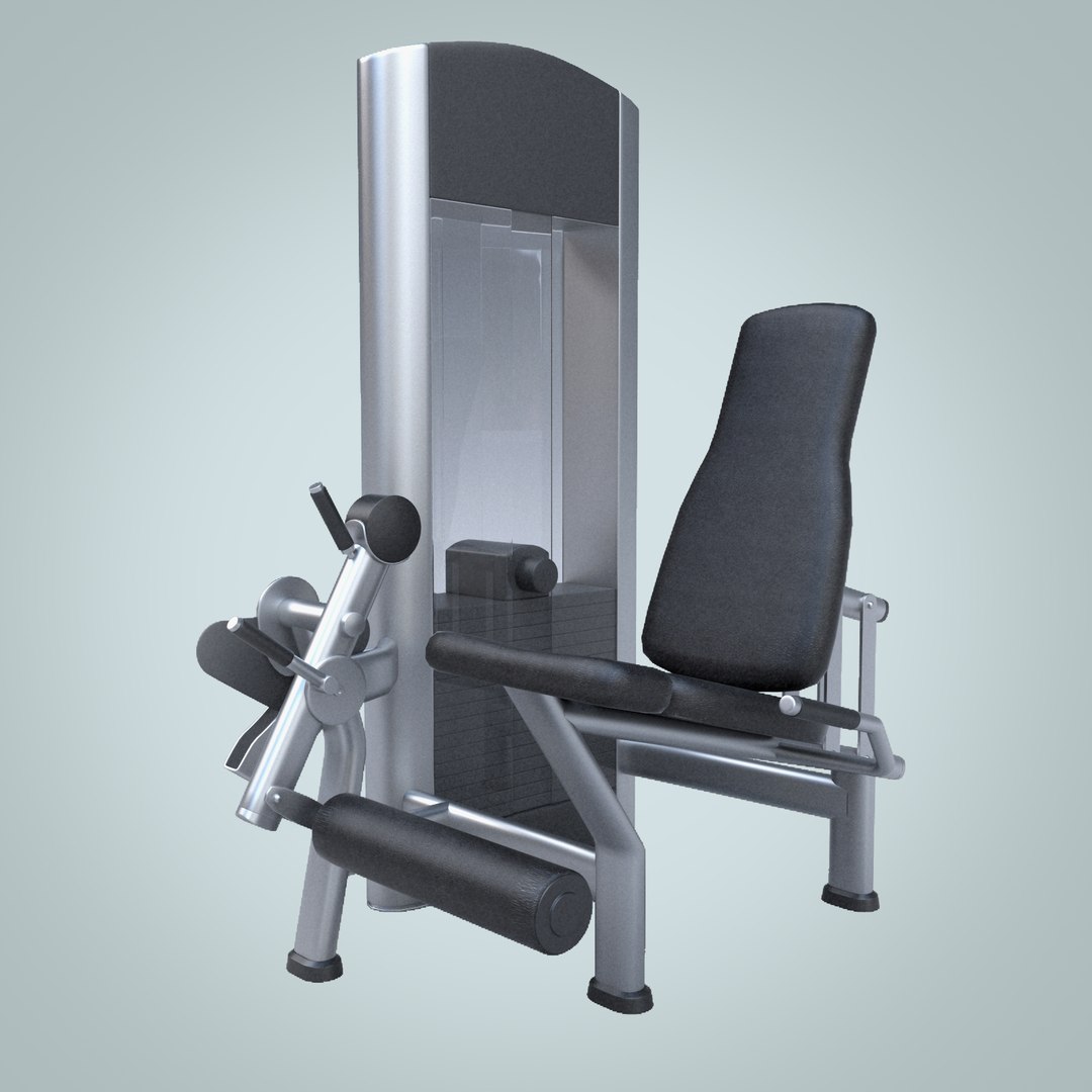 3d Leg Extension Model