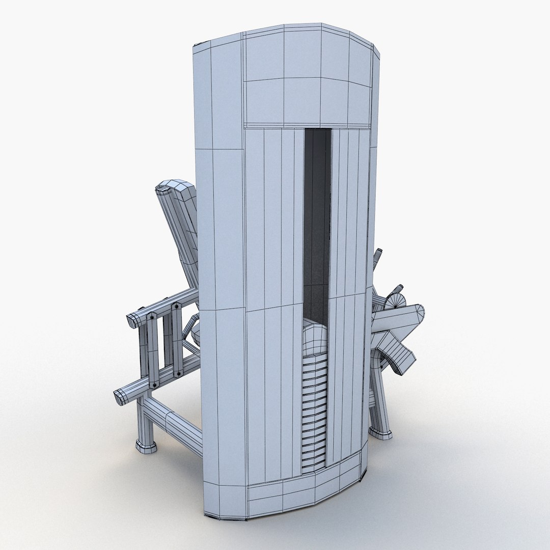 3d Leg Extension Model