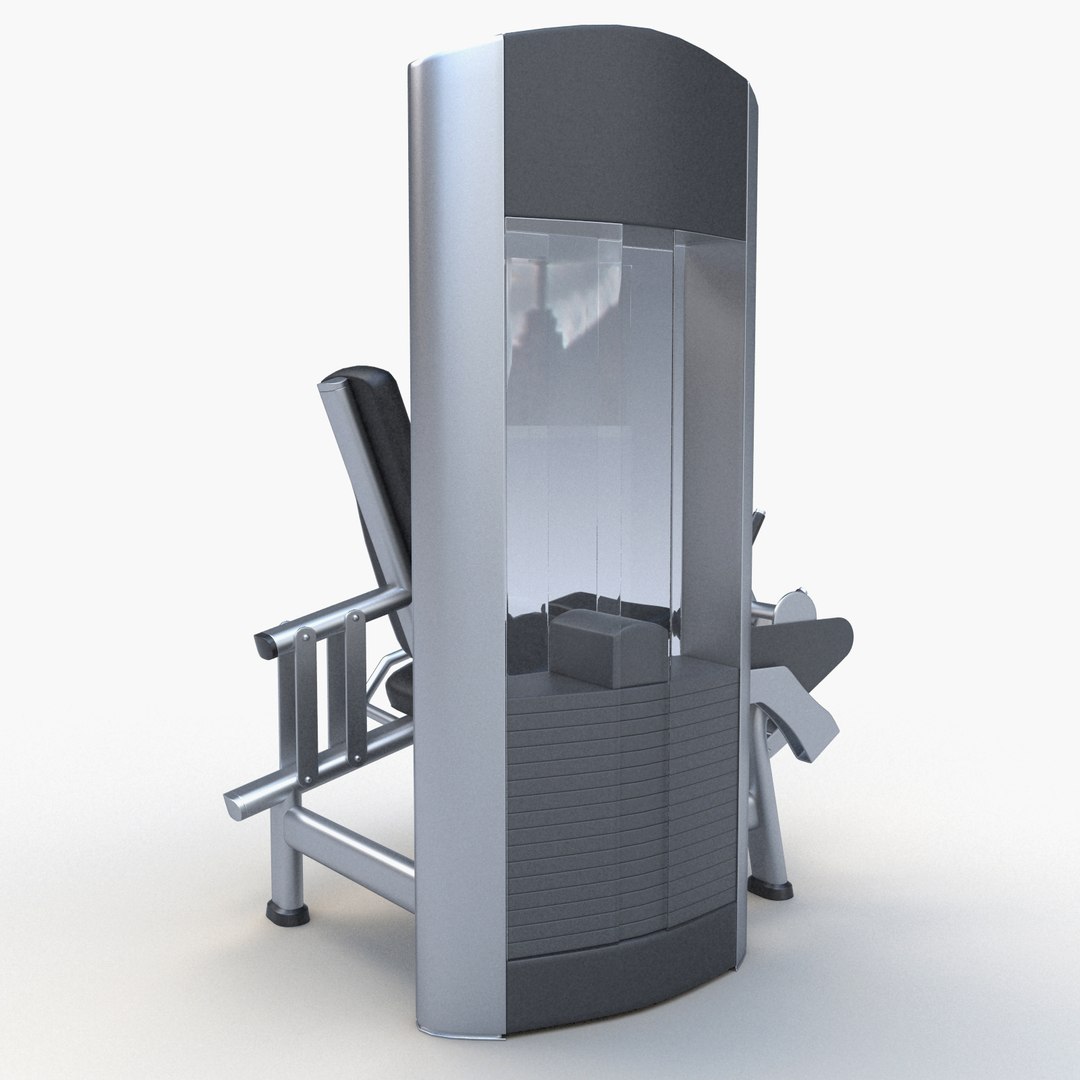 3d Leg Extension Model