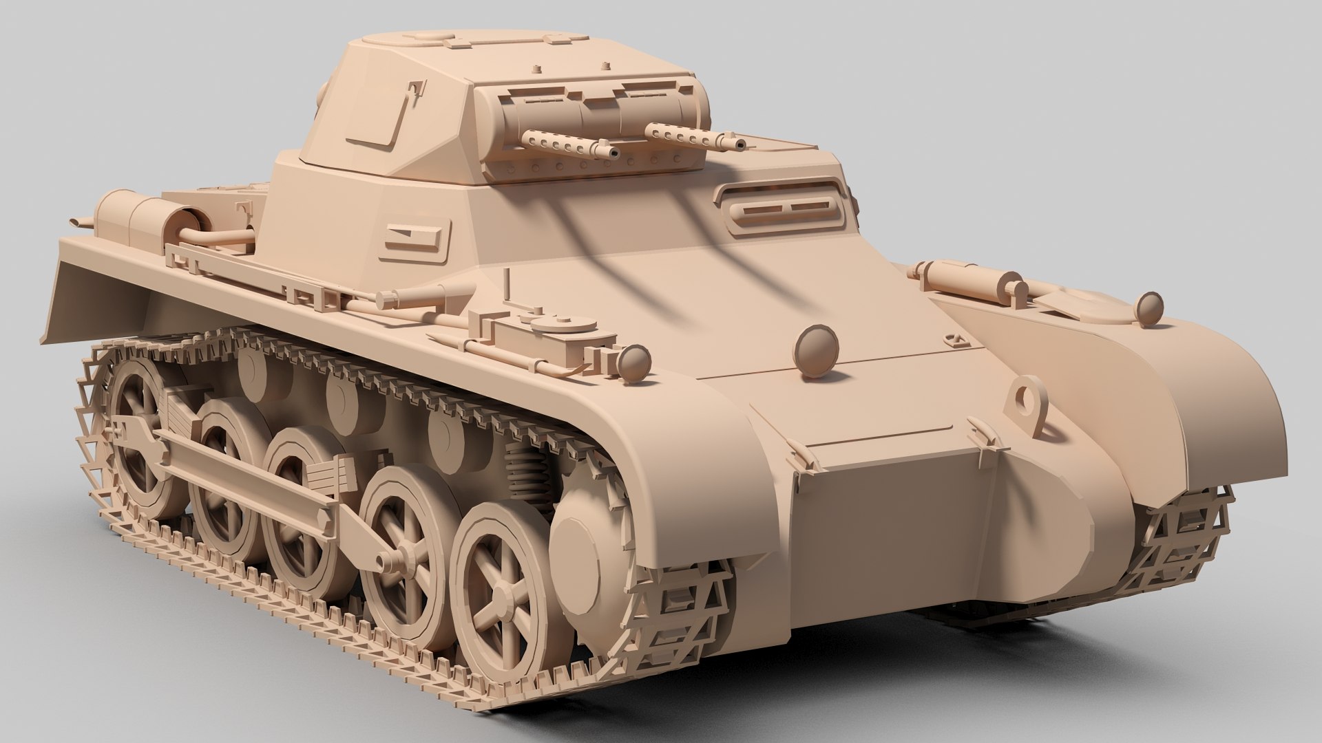 Ww2 1 Sdkfz 101 3D - TurboSquid 1601727