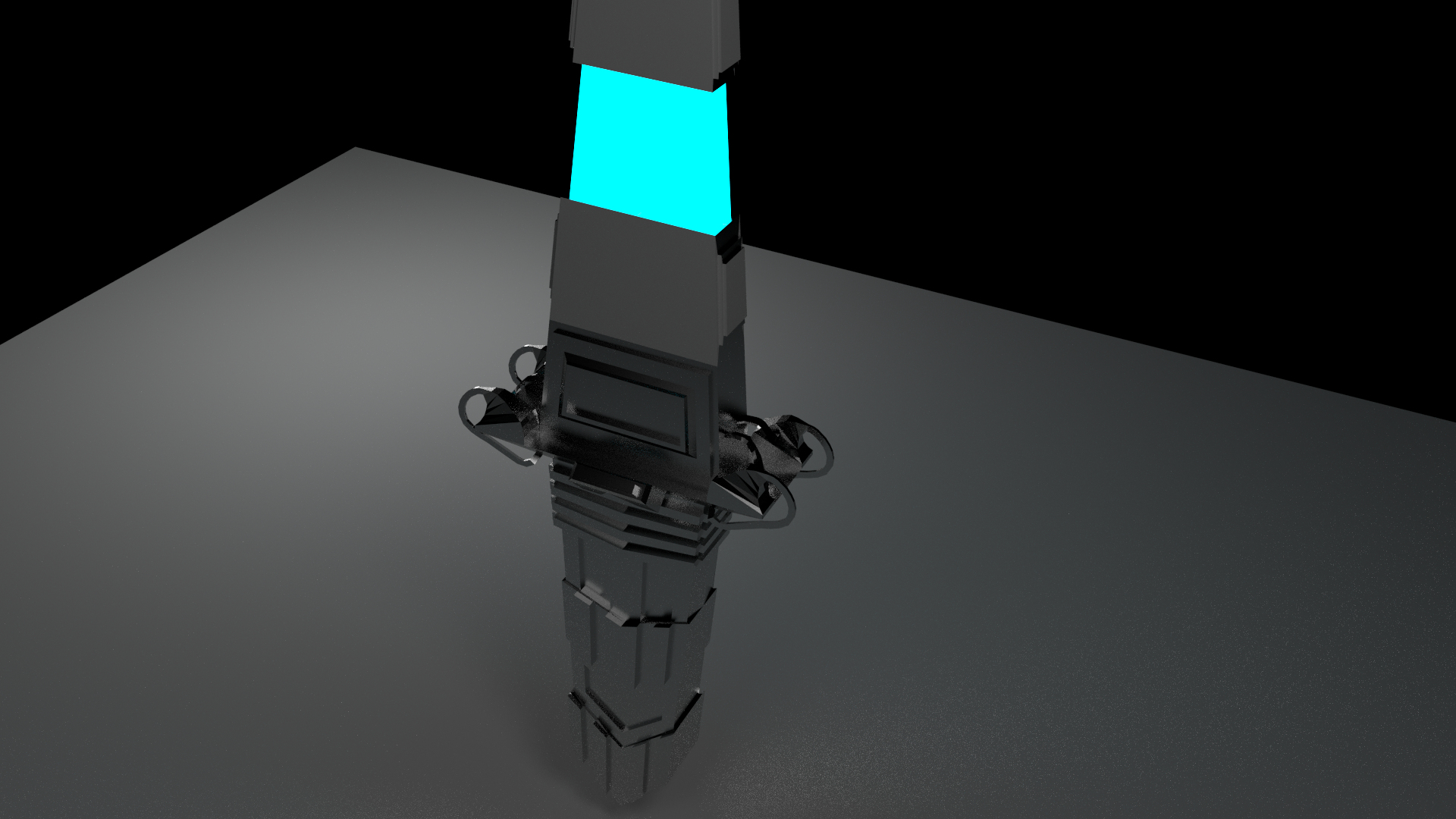 futuristic sword fighting blend free