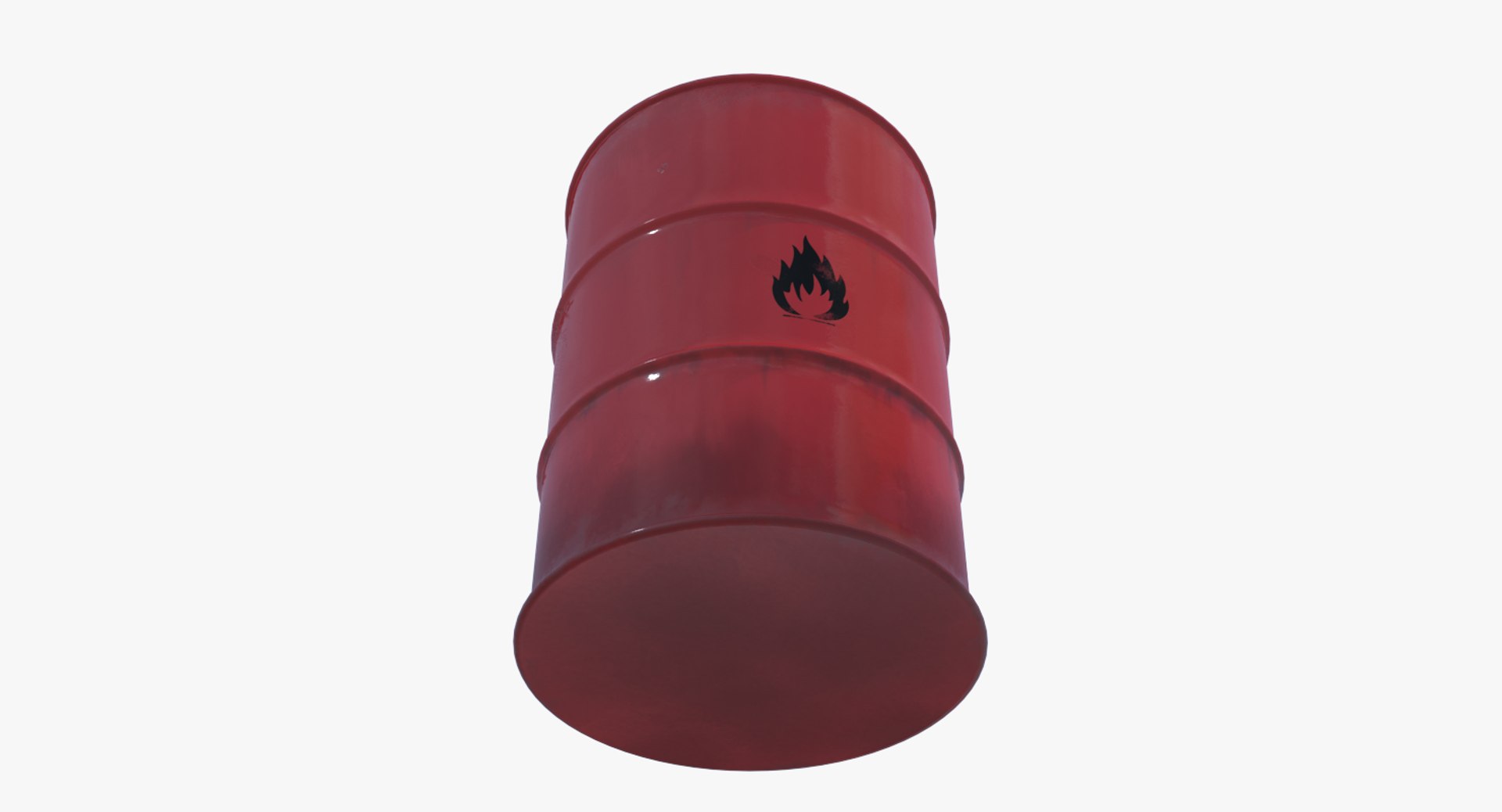 Explosive Flammable Barrel 3D Model - TurboSquid 1275461