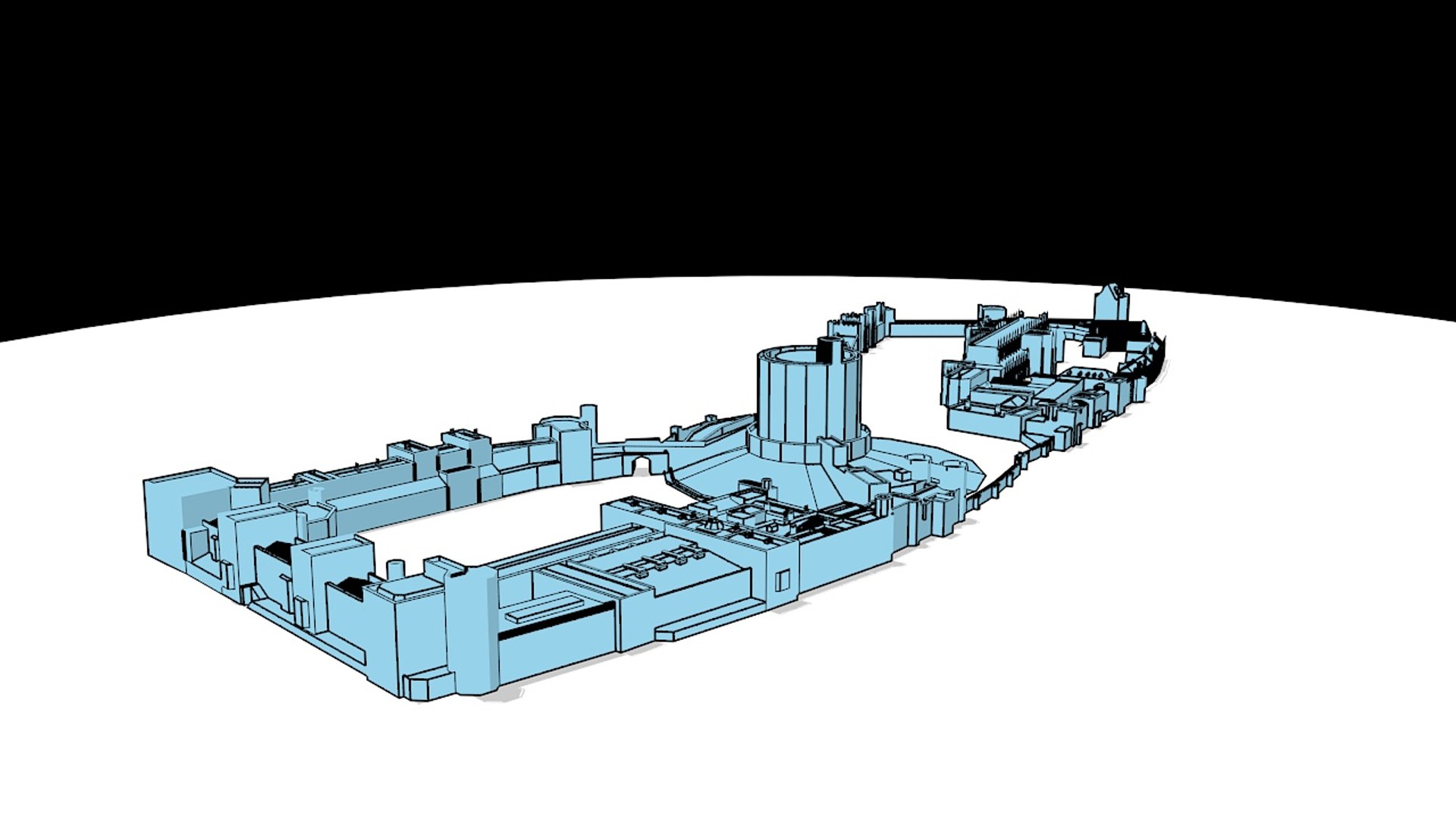 Windsor Castle Illustrated 3D Model - TurboSquid 1253465