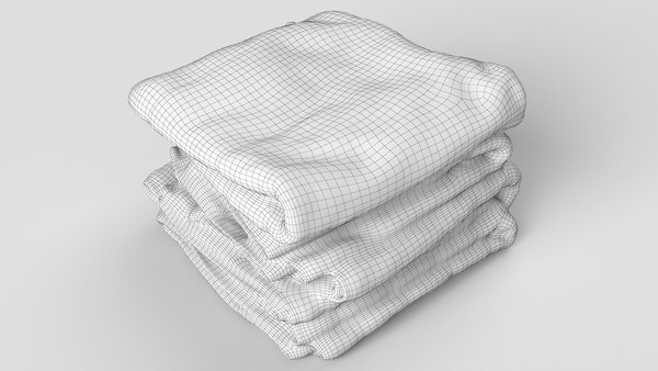 3D Clothes 268 Towels model - TurboSquid 1915291