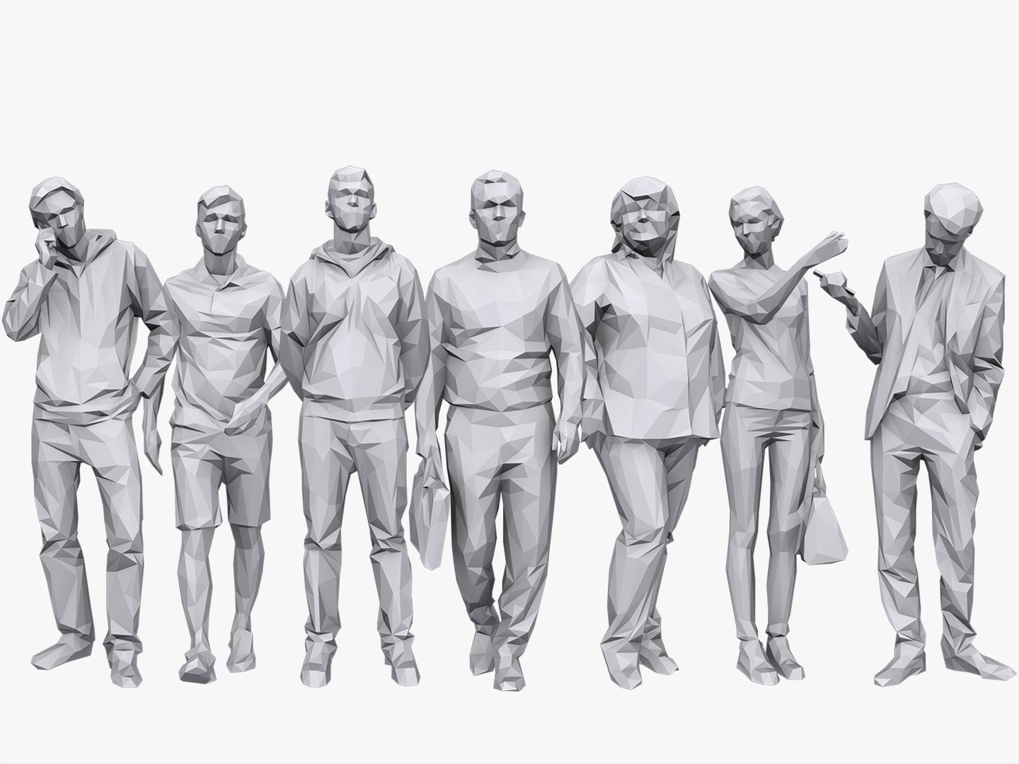 3D Model People Casual Pack Volume - TurboSquid 1239182