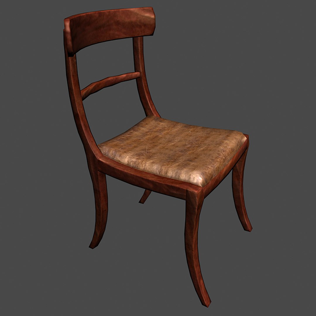 3d Chair Furniture Room Model