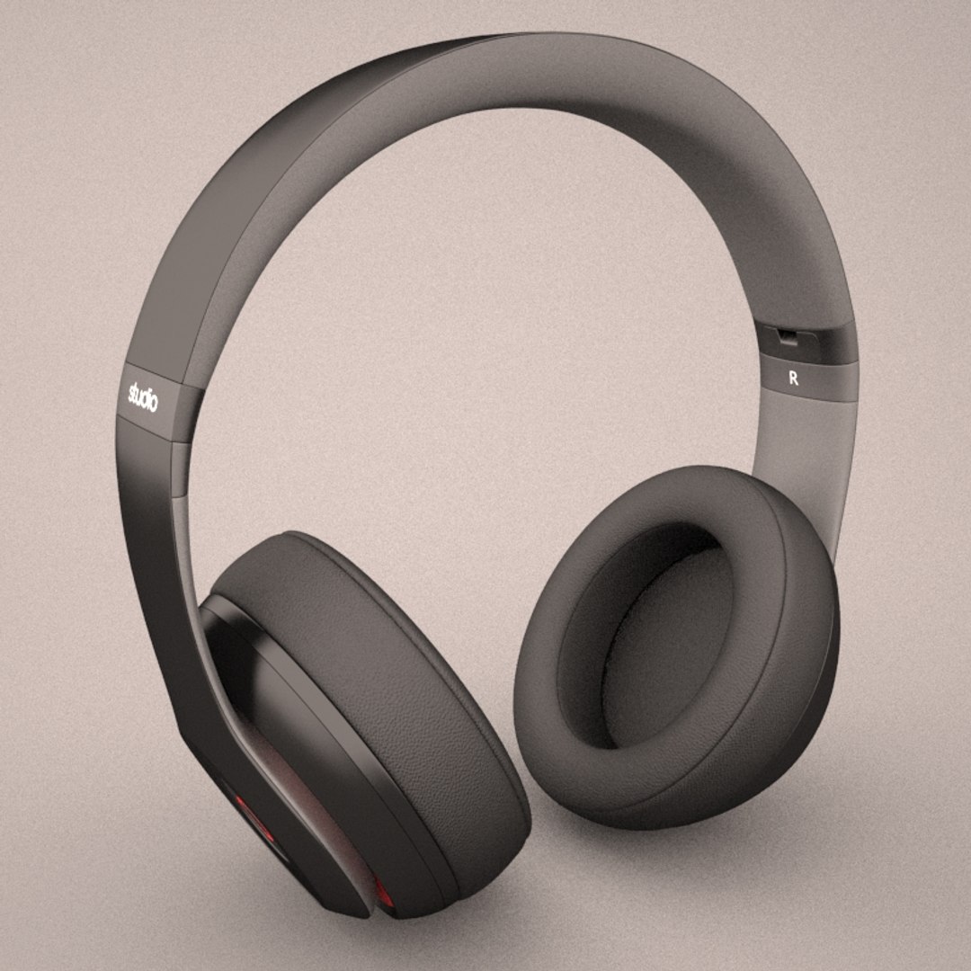 3d Monster Beats Dr Dre Model