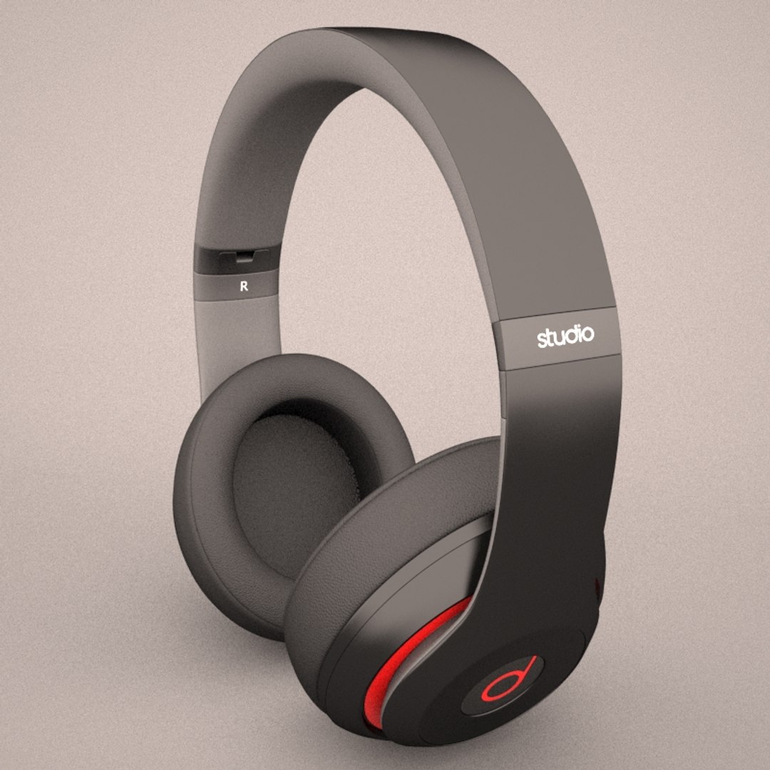 3d Monster Beats Dr Dre Model