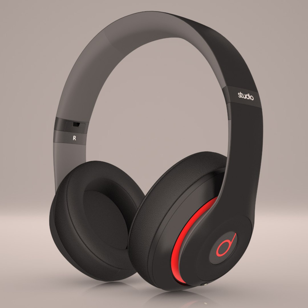 3d Monster Beats Dr Dre Model