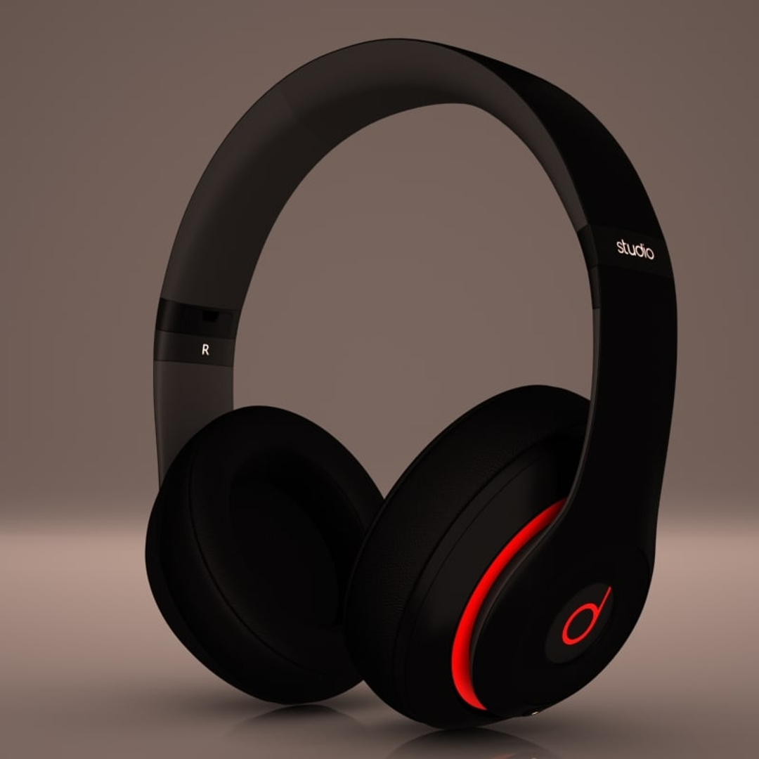 3d Monster Beats Dr Dre Model