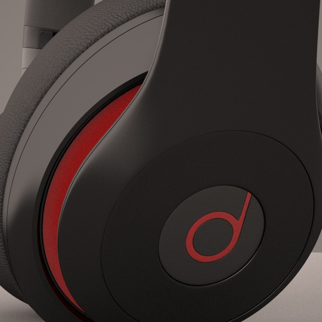 3d Monster Beats Dr Dre Model