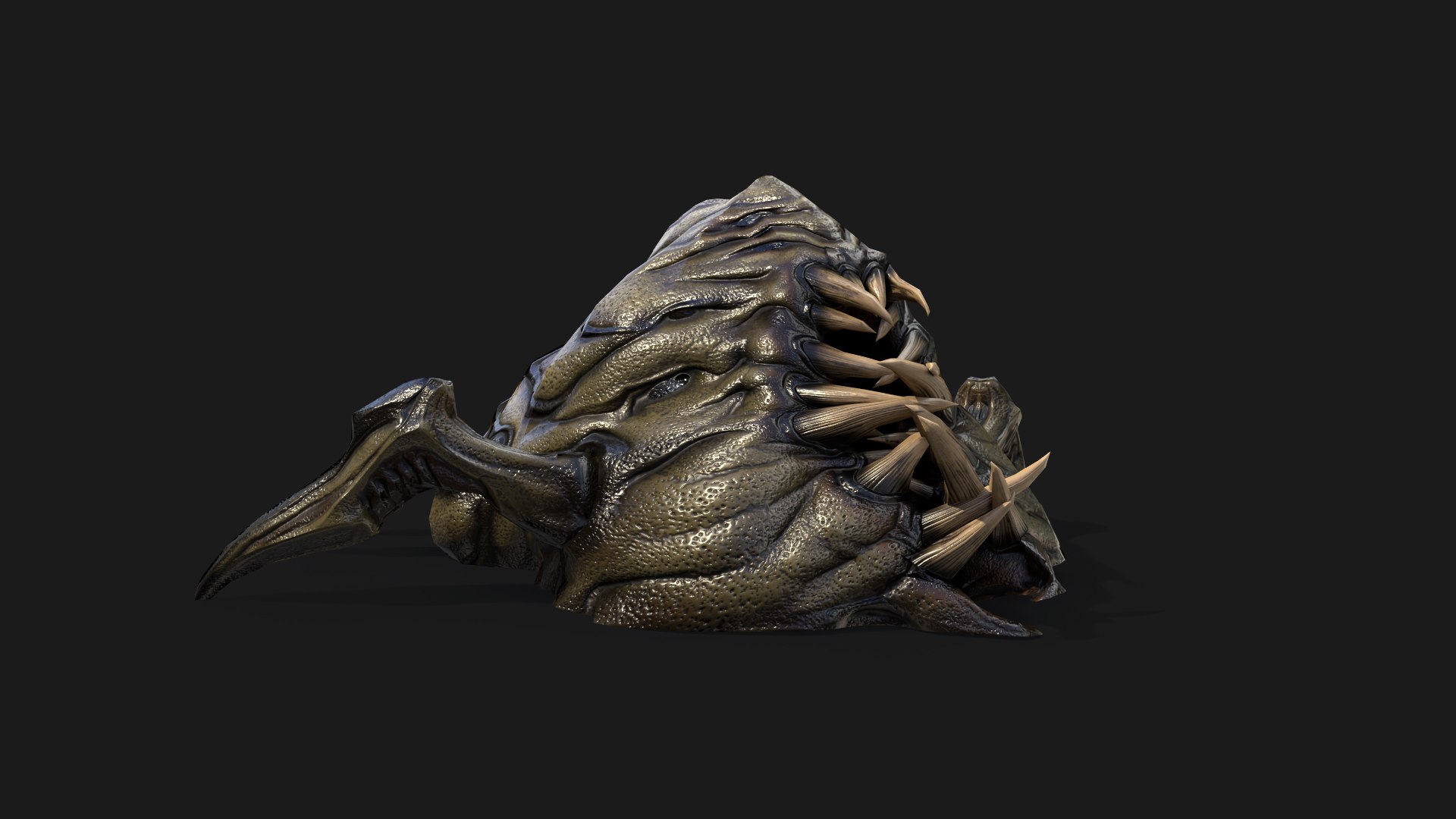 Static Mounth Monster 3D - TurboSquid 1858461