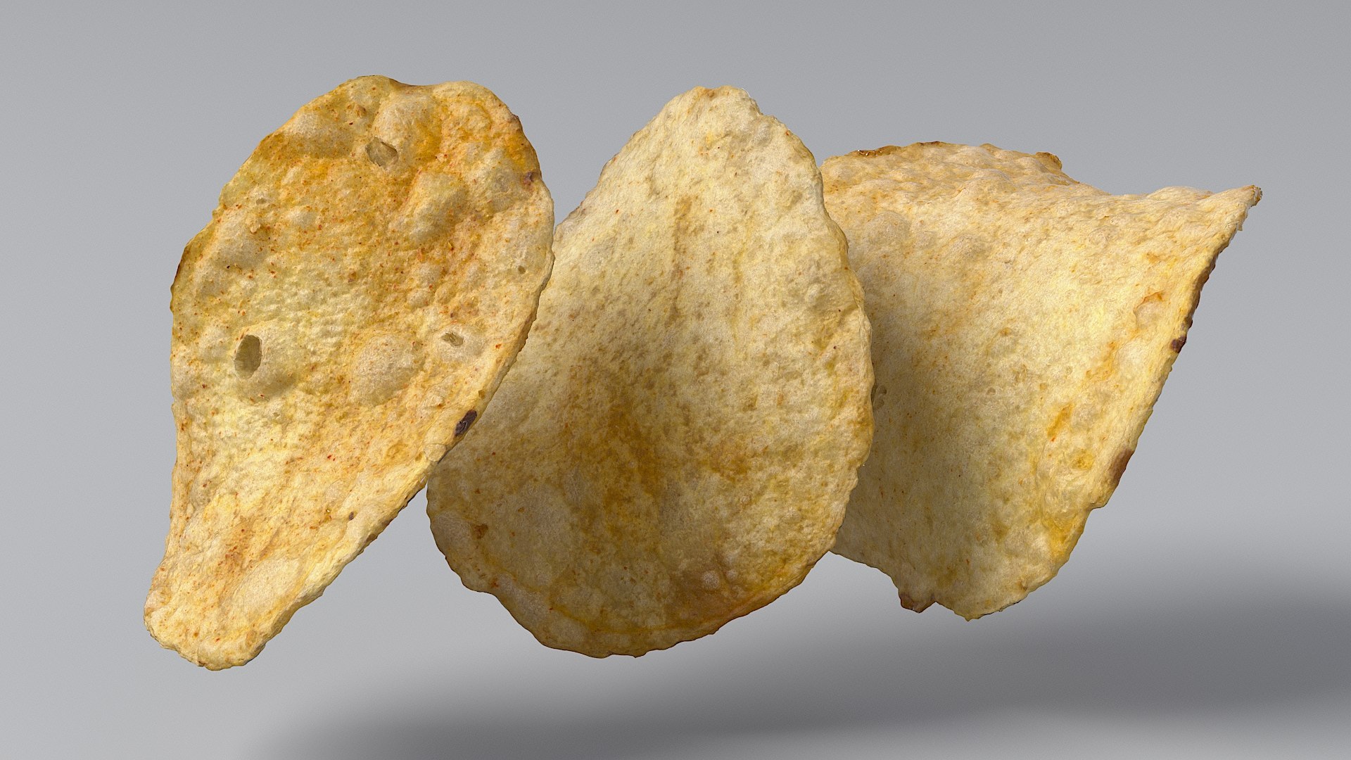 Realistic Chips Collection 3D Model - TurboSquid 1978777